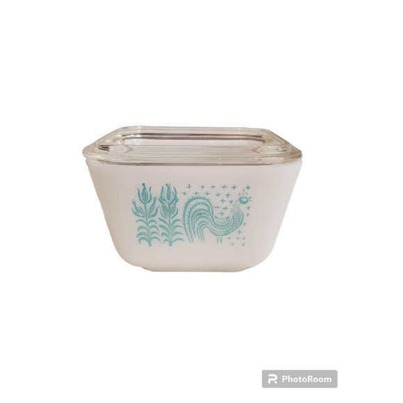 Pyrex | Kitchen | Vintage Pyrex 5 Turquoise 1 12 Cup Amish Butterprint ...